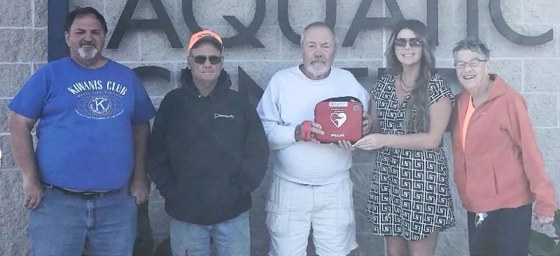 City of Waverly - Waverly Kiwanis Donation to Waverly Aquatic Center AED